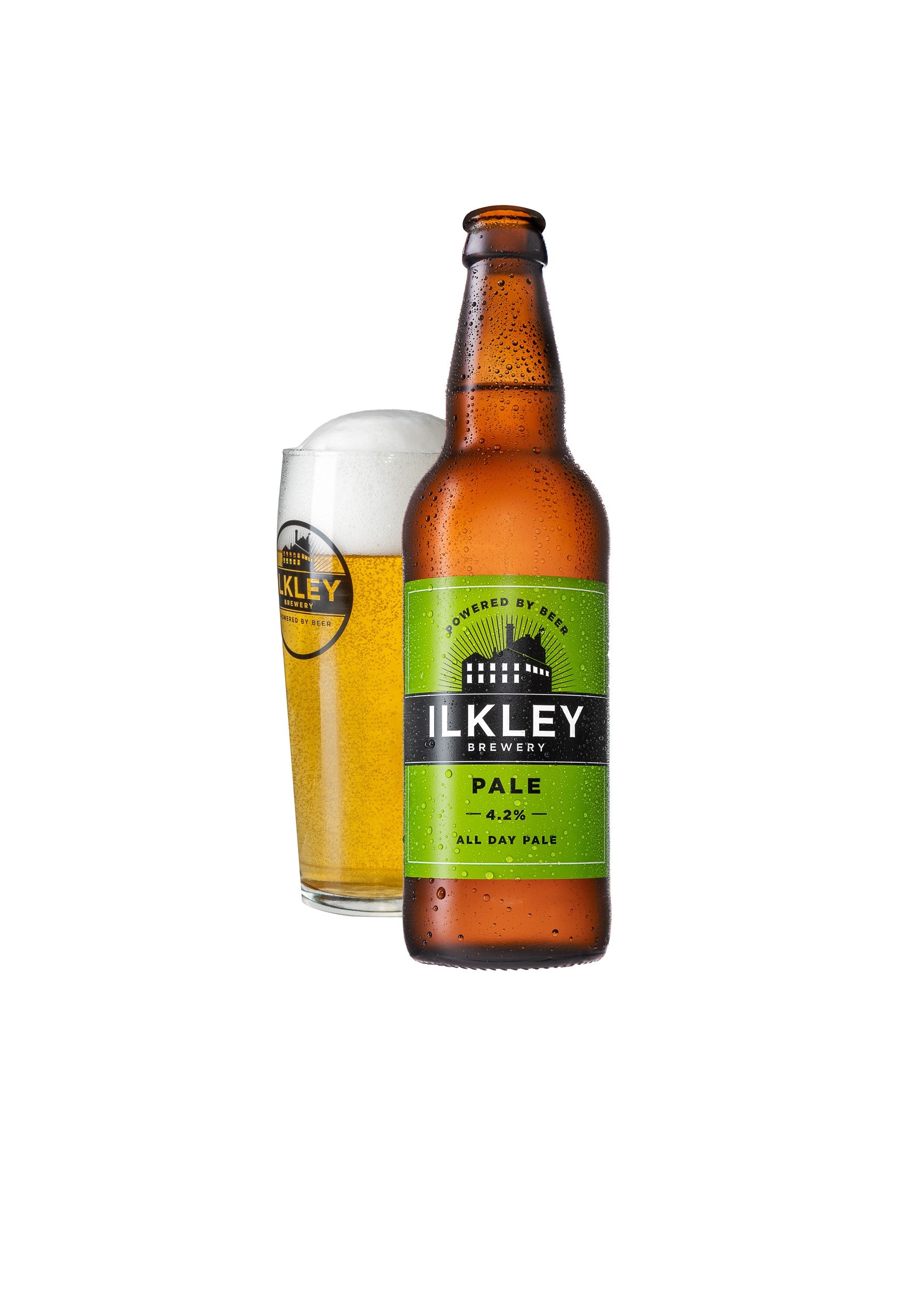 Pale bottles - case of 8x500ml – Ilkley Brewery